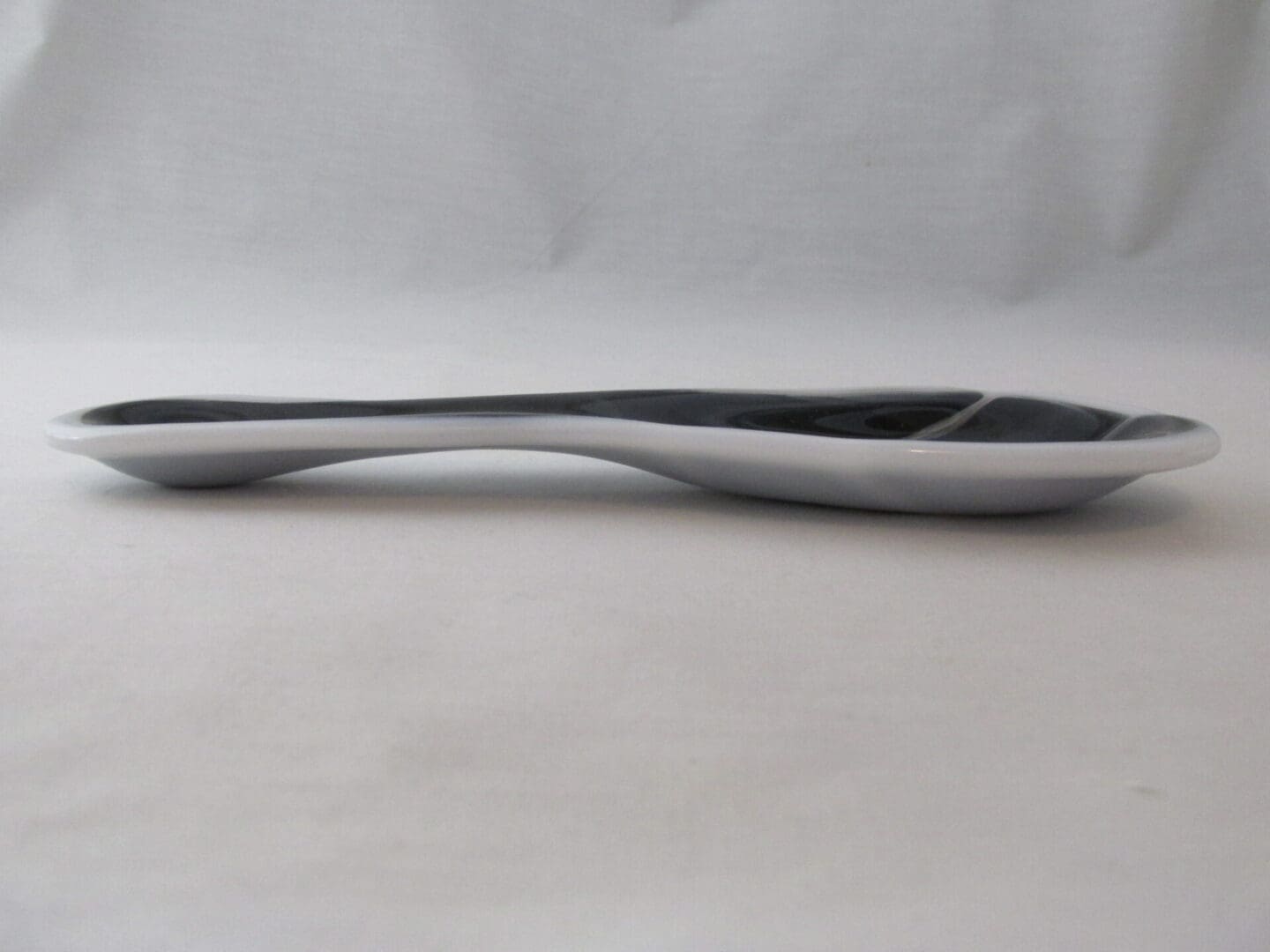 White w/Black Wispy Design Small Spoon Rest - Uniquely Yours, Custom ...
